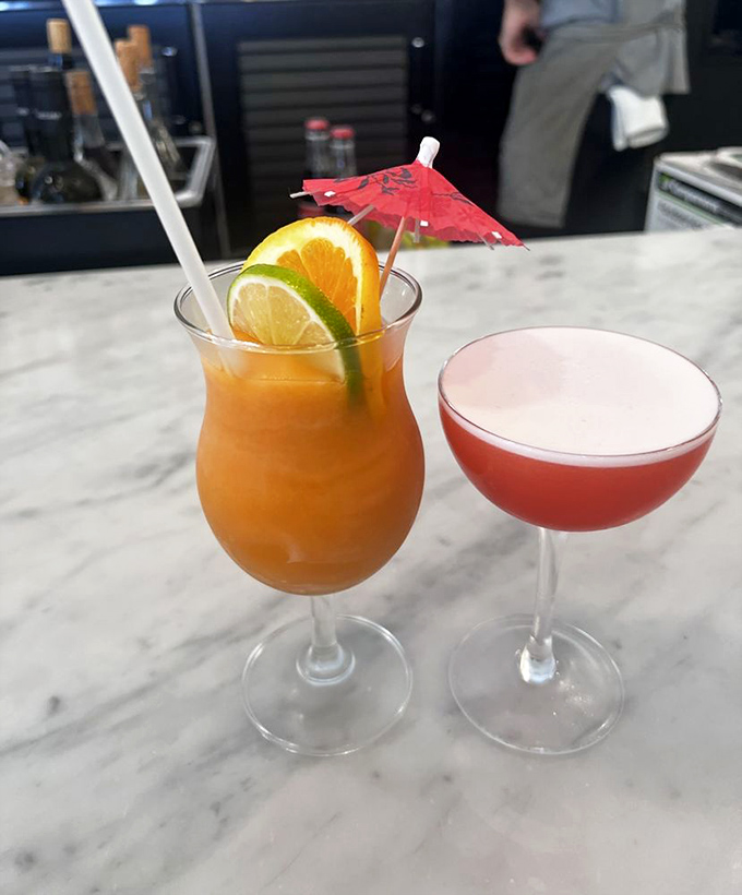 Cocktails with tiny umbrellas aren't just for tropical vacations anymore, and honestly, we're not complaining about that development.