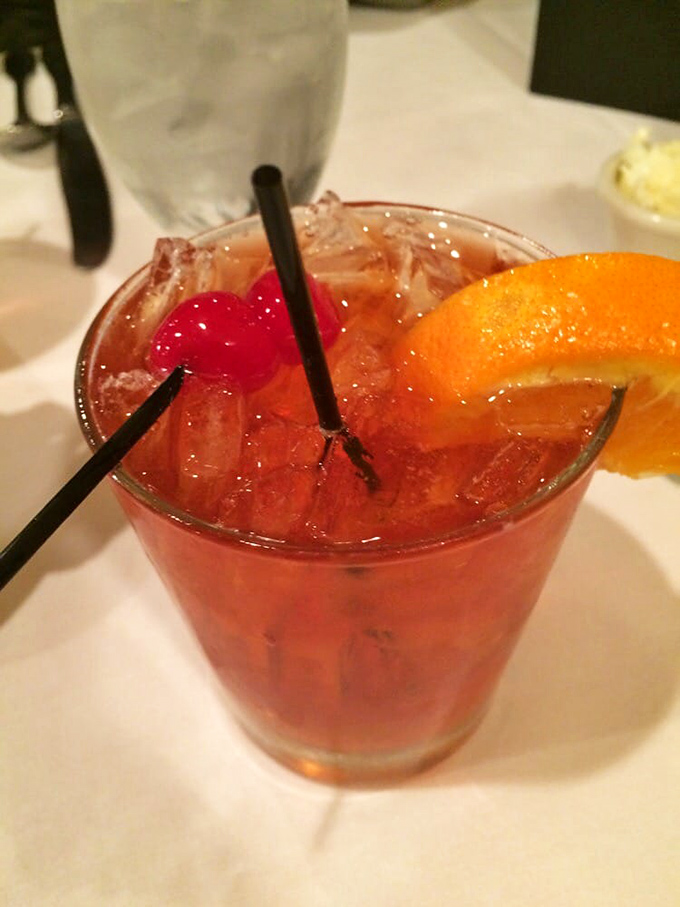Wisconsin's signature brandy old fashioned sweet—where fruit, bitters, and brandy come together in a glass that screams "Friday night."