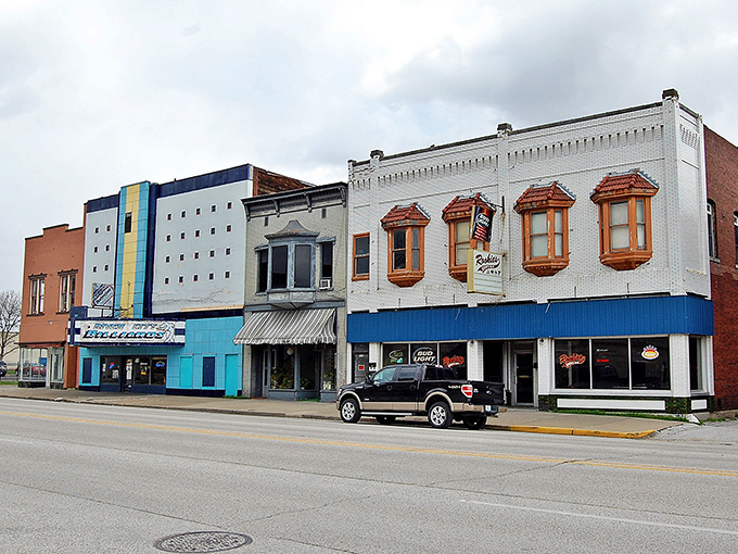 Broadway's colorful storefronts offer a main street experience that big-box retailers can't package, no matter how hard they try.