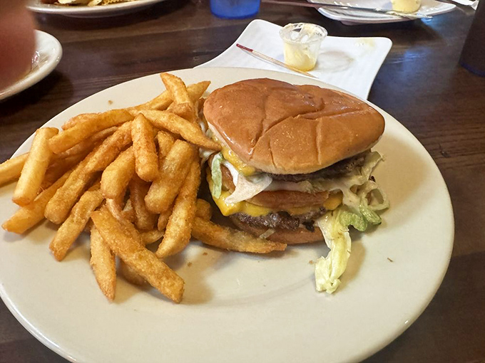 Sometimes a perfect burger and fries is exactly what the doctor ordered—if your doctor happens to be a culinary genius.