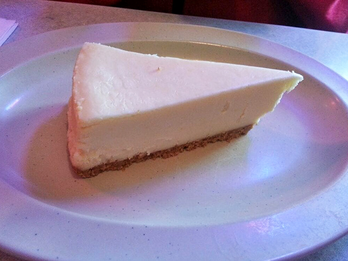 Cheesecake so smooth it could talk its way out of a parking ticket. The perfect sweet ending to a meal that's already made you loosen your belt.