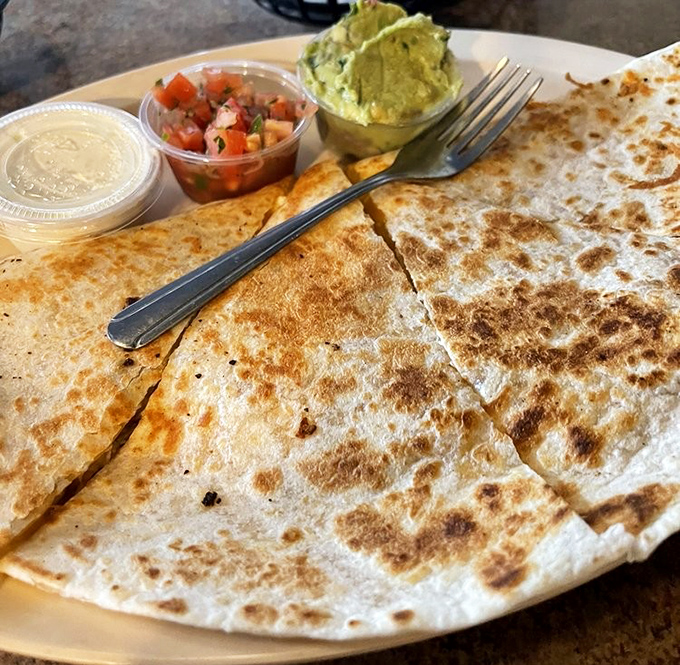 A quesadilla might seem out of place in Wisconsin, but one bite proves Frankie's kitchen respects good food regardless of its geographical origin.