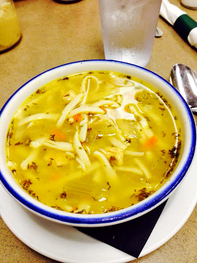 A bowl of chicken noodle soup that doesn't just warm your stomach &ndash; it hugs your soul on a cellular level.