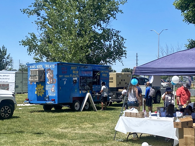King Kool Treats food truck brings summer joy to Fallon residents, proving that the best community events still involve standing around eating in parking lots.