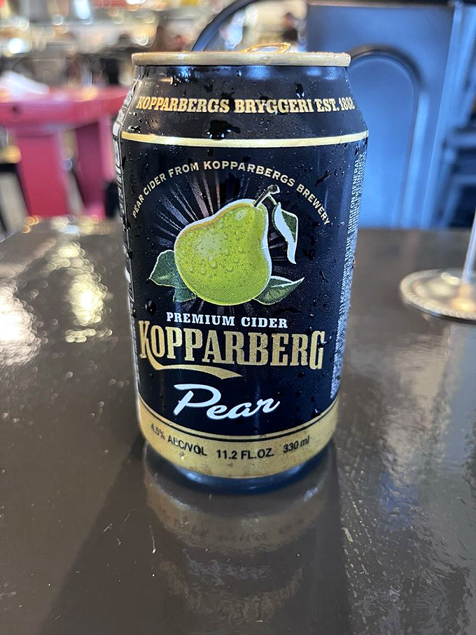 When barbecue gets thirsty, it reaches for craft cider&mdash;this pear variety offers a crisp, fruity counterpoint to all that smoky richness.