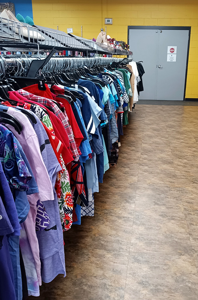 Men's shirts standing at attention like colorful soldiers, ready to march into your wardrobe and revolutionize your style game.