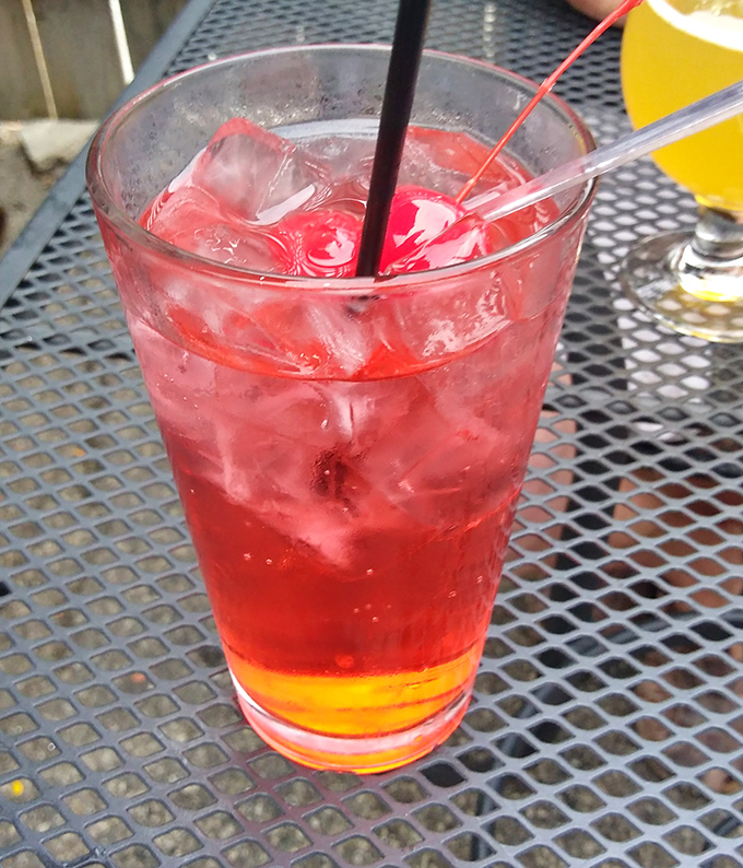 This isn't just a cocktail; it's a sunset in a glass that promises good decisions and better conversations ahead.