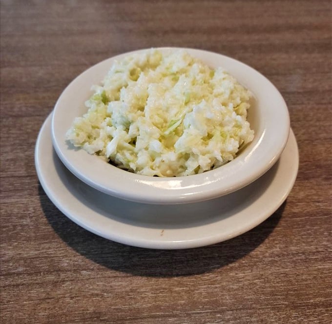 Coleslaw that actually deserves a place on your plate rather than being pushed aside&mdash;crisp, tangy, and freshly made.