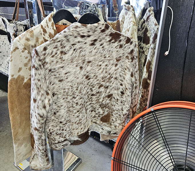 Not just cowhide&mdash;wearable Texas heritage. These spotted beauties transform ordinary outfits into statements that whisper, "I've got a little ranch in my soul."