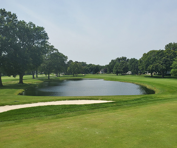 Cress Creek Country Club's water features ensure that even the worst golf shots can be blamed on "challenging course design" rather than rusty swings.
