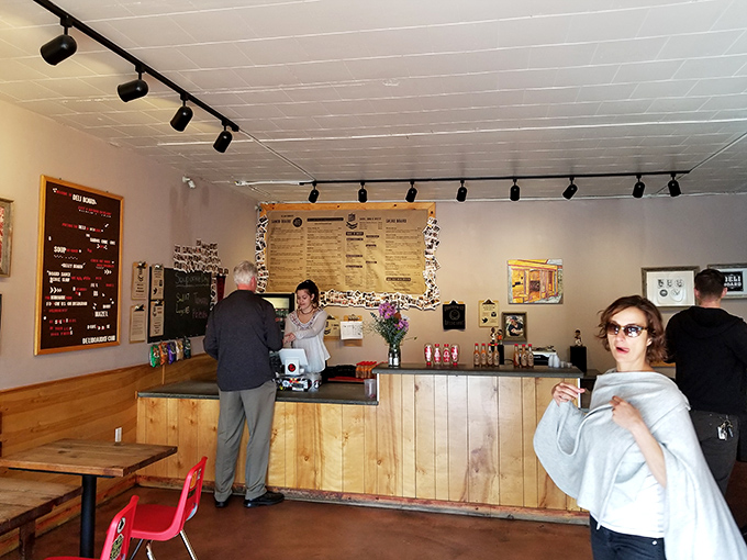 The ordering counter doubles as a front-row seat to sandwich artistry&mdash;where patience is rewarded with edible masterpieces worth writing home about.