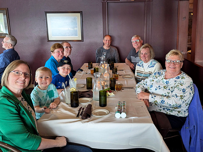 Three generations gathered around white tablecloths&mdash;exactly the kind of scene that makes supper clubs timeless Wisconsin institutions.