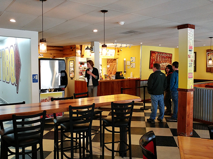 Where BBQ brings people together. The ordering counter is where dreams are made and difficult decisions are finalized.