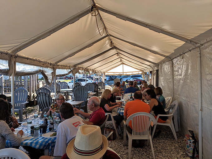 Real people eating real food without a single phone in sight &ndash; imagine that!