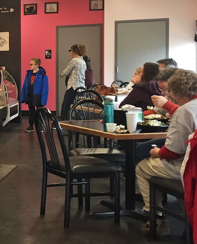 Real people enjoying real food &ndash; the universal language of "mmm" transcends all barriers in this cozy corner of small-town Ohio.