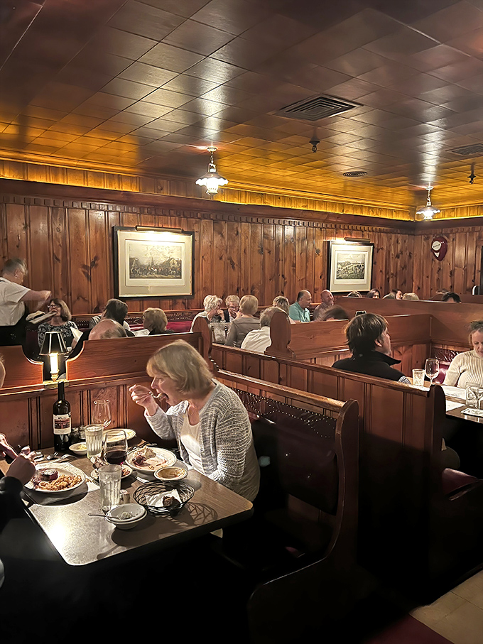 Diners lost in the ritual of the perfect bite &ndash; the outside world fades away when you're in the presence of beef prepared with reverence.
