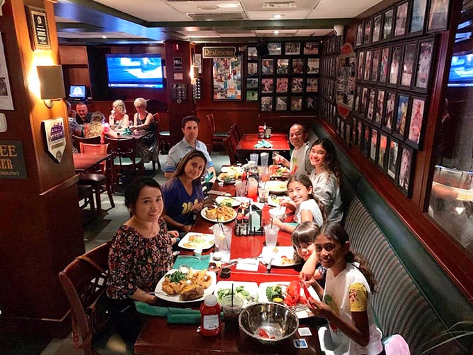 Diners of all ages find common ground here, united by their excellent decision to eat seafood in Central Florida today.