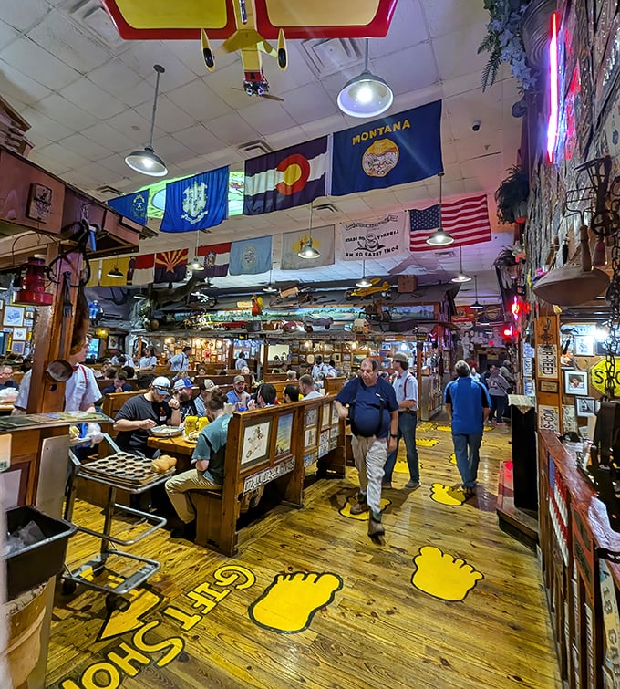 At Lambert's, the dining experience is communal&mdash;strangers become friends united by the shared adventure of catching flying carbohydrates.