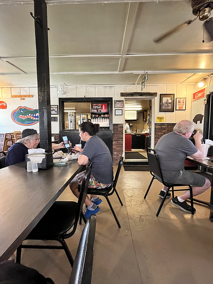 Where locals gather to worship at the altar of smoked meats. The best restaurant recommendations always come from the regulars.