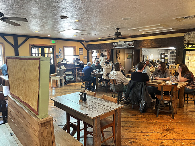 Where strangers become neighbors over shared meals. The warm buzz of conversation is as nourishing as what's on your plate.