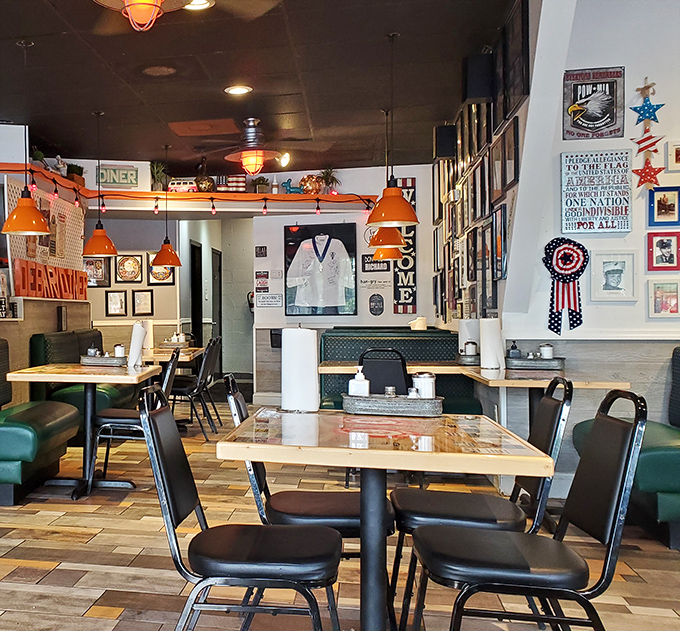 Every inch of wall space tells a story, while every table promises one of your own. The perfect setting for making breakfast memories.