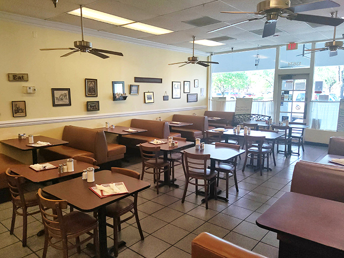 No designer lighting or Instagram walls here &ndash; just honest tables, comfortable booths, and the promise of a meal that satisfies more than your social media feed.