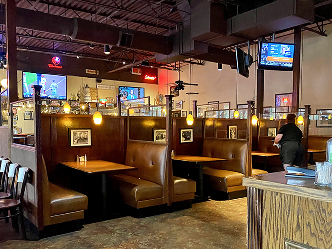 Cozy booths where countless first dates, family celebrations, and "just because it's Tuesday" meals have unfolded over decades of deliciousness.