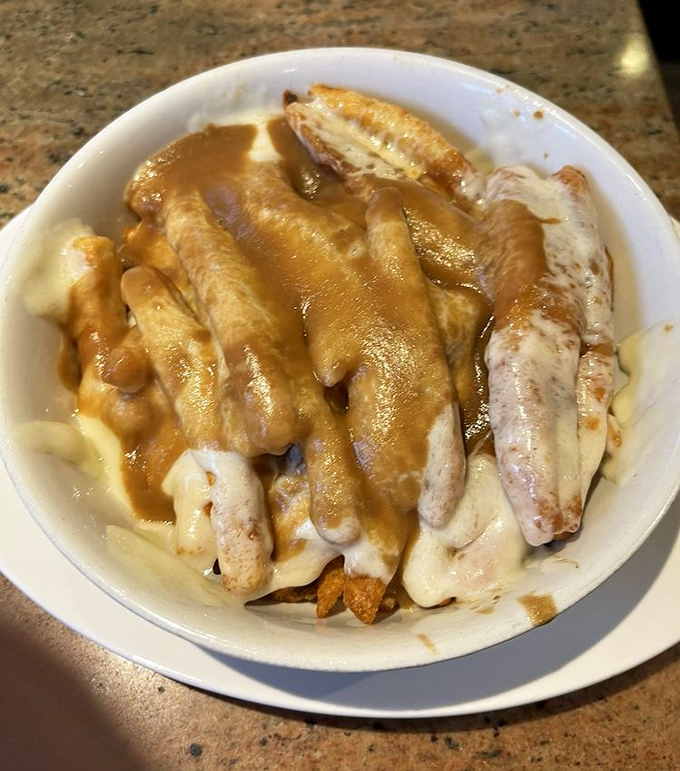 Disco fries &ndash; New Jersey's glorious answer to poutine &ndash; where gravy and melted cheese transform ordinary potatoes into extraordinary comfort.
