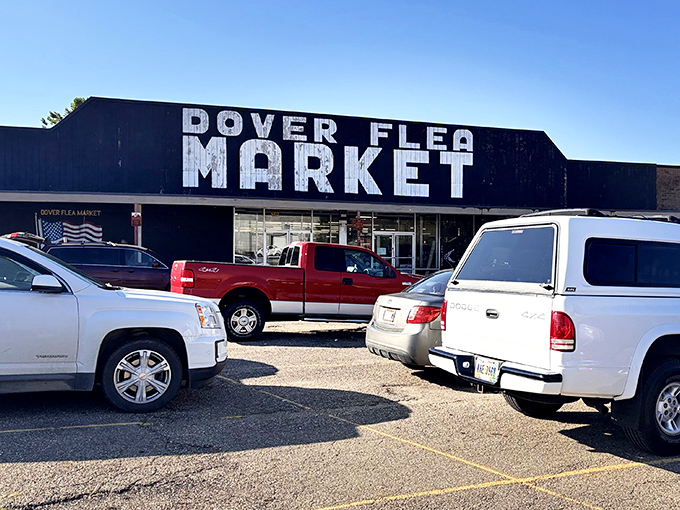 Dover Flea Market &ndash; where one person's castoffs become another's treasures. The thrill of the hunt never gets old when you're searching for that perfect something.