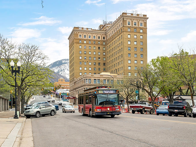 Downtown Ogden blends historic architecture with modern convenience, all serviced by public transportation that saves both money and parking headaches.