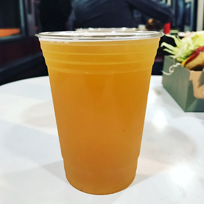 Nothing complements a perfect chili dog like an ice-cold beer. This golden draft is the ideal sidekick to Carney's legendary menu.