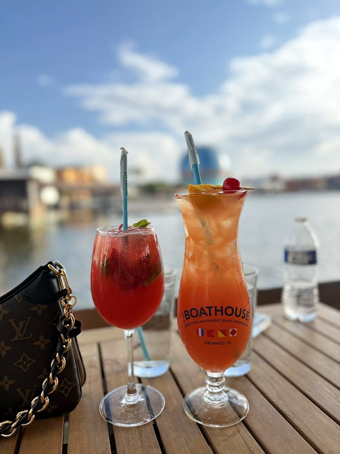 Waterfront cocktails that taste like Florida sunshine in a glass &ndash; the perfect companions for boat-watching and day-drinking disguised as "vacation research."