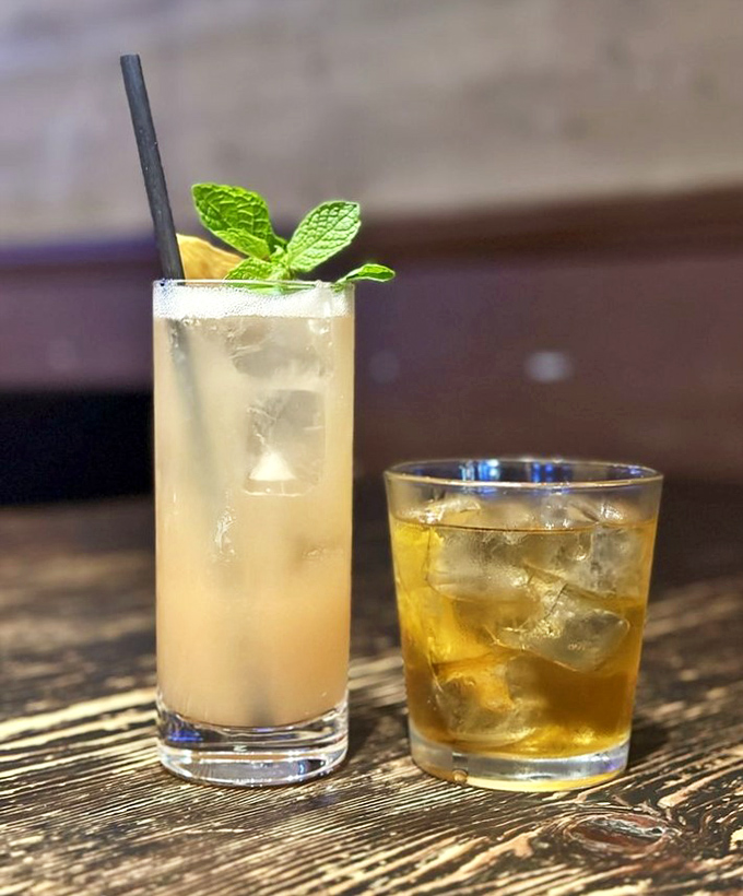 Cocktails that complement rather than compete with the main attraction &ndash; refreshing counterpoints to all that beautiful barbecue richness. Photo credit: <a href="https://www.yelp.com/user_details?userid=m92j7Qr-nRKKyopPNaYM7g" target=Cocktails that complement rather than compete with the main attraction &ndash; refreshing counterpoints to all that beautiful barbecue richness."_blank" rel="noopener noreferrer">Airi G.</a>