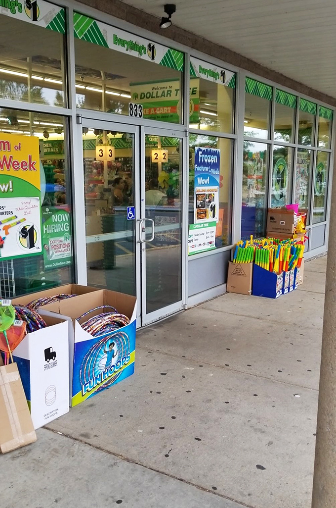 The entrance experience &ndash; where hope springs eternal and shopping carts await their destiny to be filled with more items than you ever intended to buy.