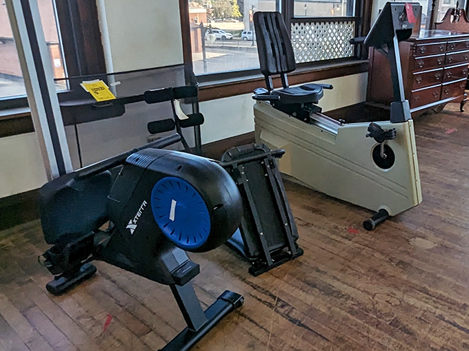 Yesterday's exercise equipment at yesterday's prices&mdash;because your New Year's resolution shouldn't cost as much as a used car.