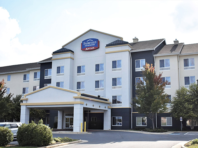 Modern comfort meets small-town hospitality at Fairfield Inn, where weary travelers rest before another day of Shenandoah Valley adventures.