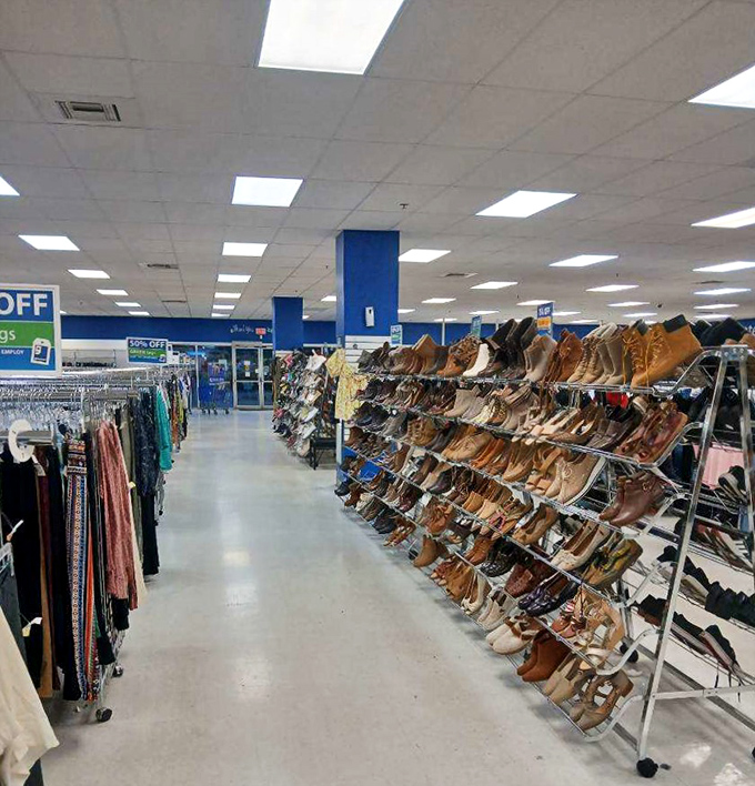 Shoe paradise where your feet meet fashion without the financial footprint. Those leather boots have stories to tell and miles yet to walk.