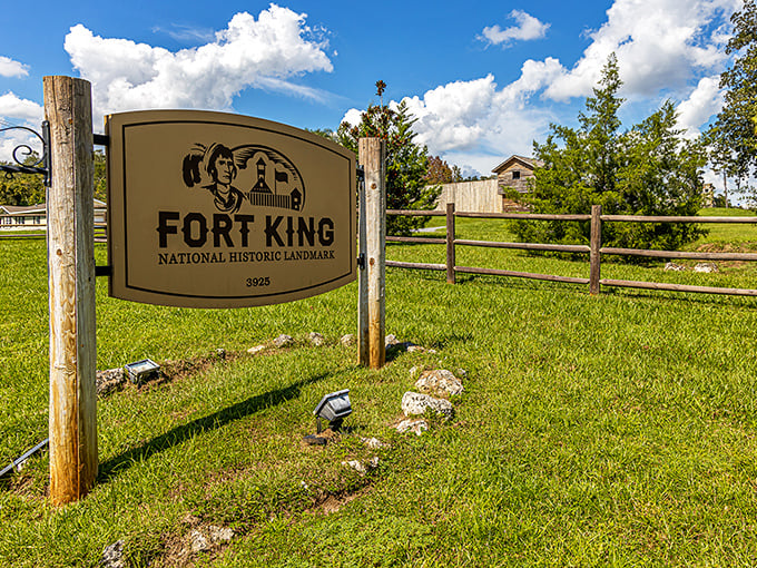Fort King National Historic Landmark offers a peaceful glimpse into Florida's past – history without the velvet ropes and exorbitant entry fees.