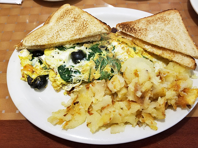 A Greek-inspired frittata that brings olives, spinach and feta to the breakfast table&mdash;proof that eggs can dress fancy even at dawn.