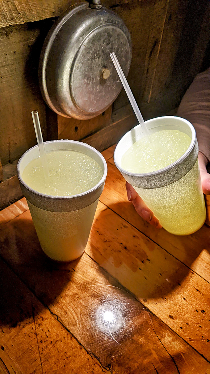 Frosty lemonade in styrofoam cups&mdash;the perfect palate cleanser between bites of smoky goodness, like hitting the refresh button for your taste buds.