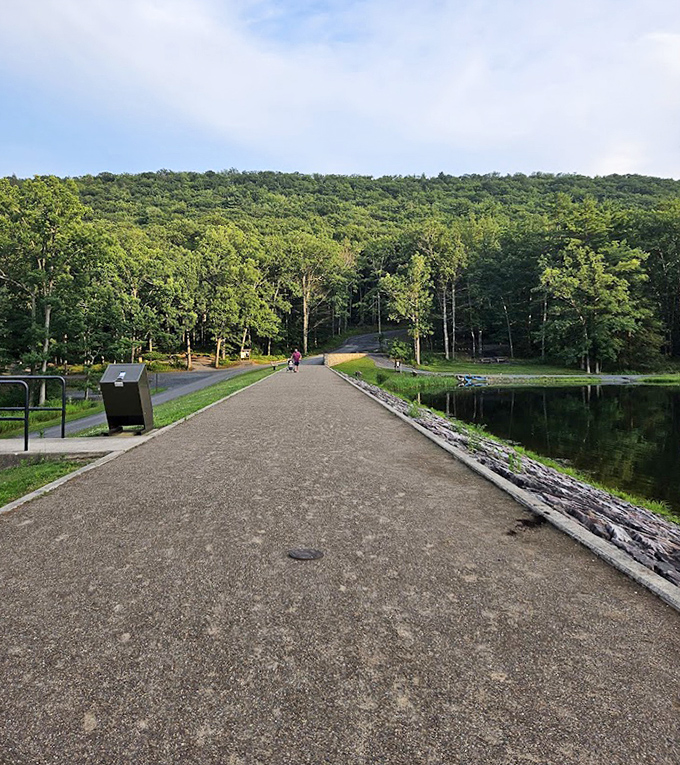 The path less traveled? Maybe not, but this lakeside trail promises the kind of peace you won't find scrolling through your phone.
