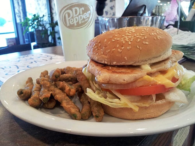 This isn't just a sandwich; it's architectural genius with layers of flavor that would make Frank Lloyd Wright order seconds.