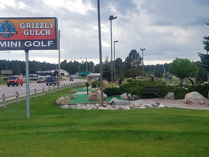 Mini-golf with maximum mountain views. Grizzly Gulch offers the perfect excuse to laugh at your partner's putting skills while surrounded by Black Hills beauty.