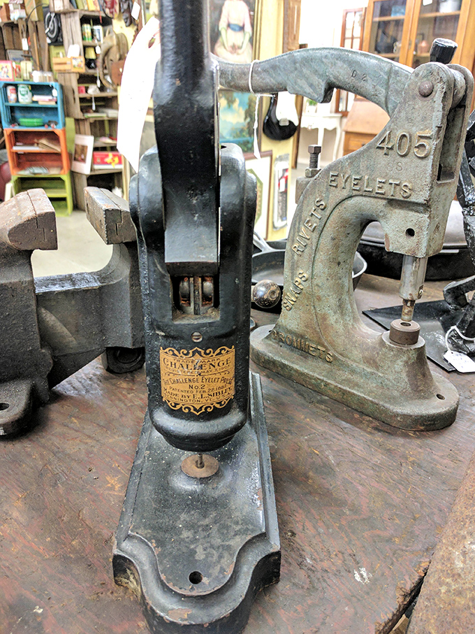 Industrial poetry in metal &ndash; these vintage tools represent American ingenuity before planned obsolescence became the norm.