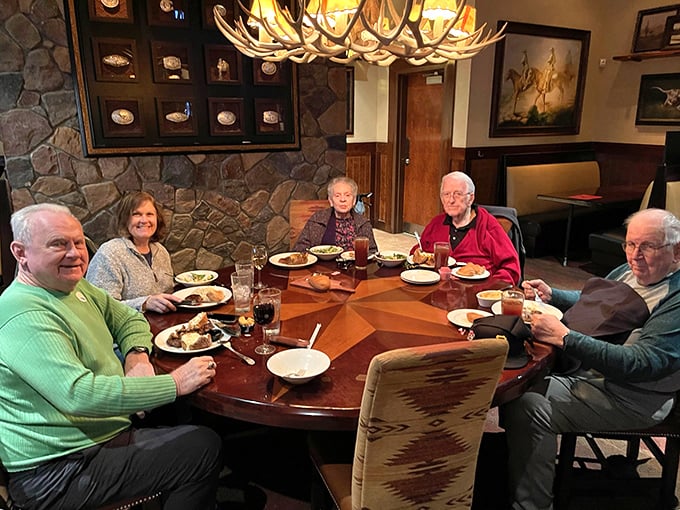 Fine dining with friends&mdash;where the conversation flows as smoothly as the wine and nobody has to calculate the tip afterward.