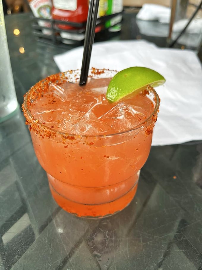 This spicy margarita with its cayenne-salt rim isn't just a drink &ndash; it's Louisiana's answer to "how do we make tequila more exciting?"