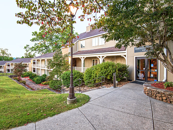 Herndon J. Evans Lodge welcomes visitors with the charm of a country estate and none of the pretension. Mountain hospitality at its finest.