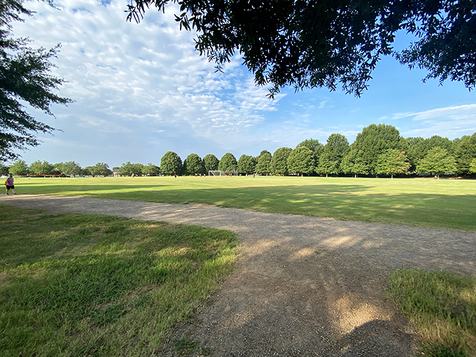 Hope Park's outdoor amphitheater transforms ordinary summer evenings into community celebrations where lawn chairs are the preferred seating.