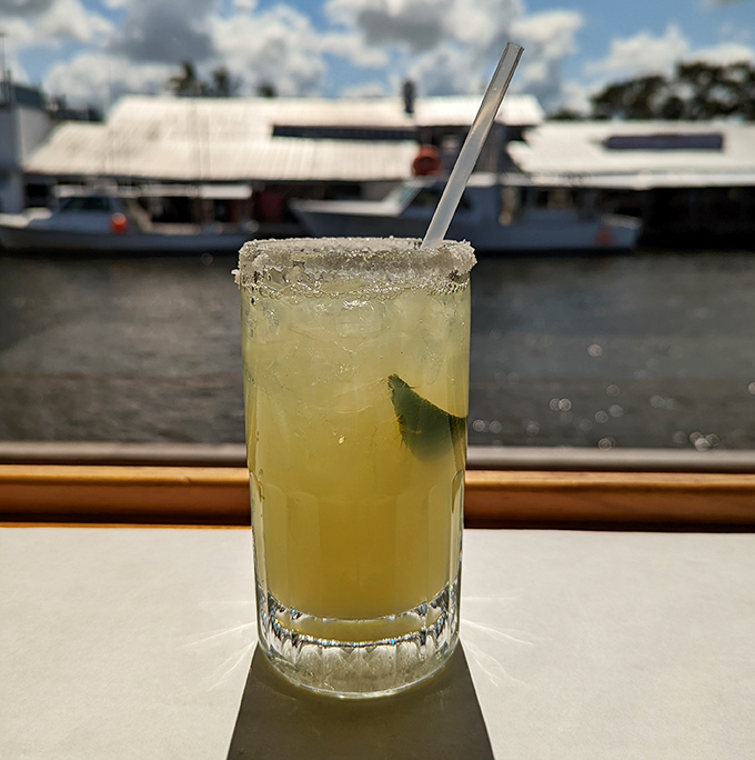 A margarita with a view&mdash;the salt, the lime, the tequila, and the water beyond creating Florida's version of a perfect moment.