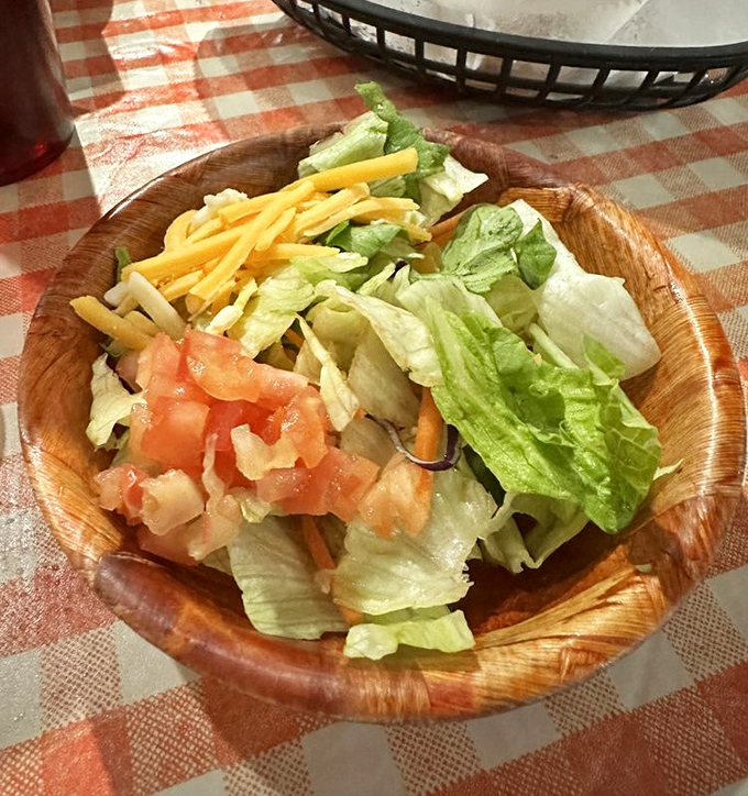 A salad that doesn't apologize for being a salad&mdash;it's fresh, colorful, and knows it's just preparing your taste buds for the main event.